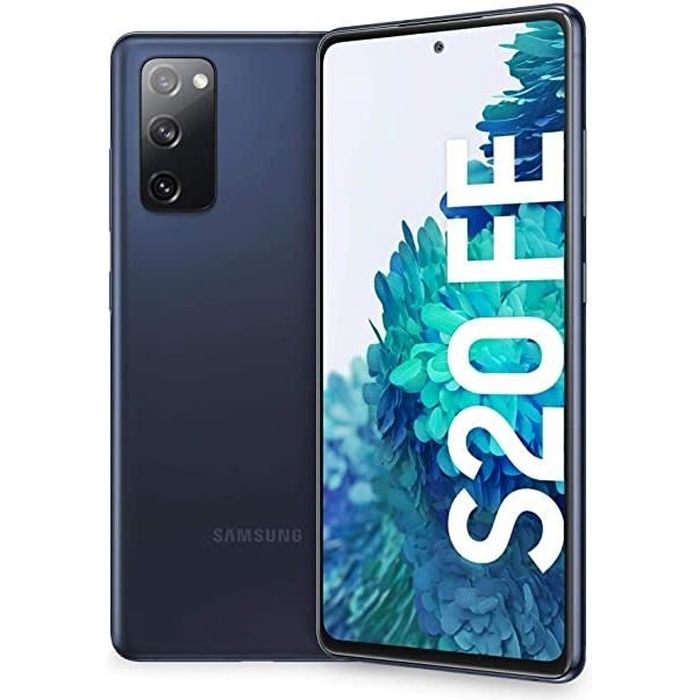 Samsung Galaxy S20 FE 4G 128Go Bleu (8Go RAM) Dual SIM Smartphone ...
