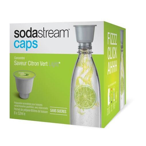 Capsules SODASTREAM Caps Citron vert light - Cdiscount Au quotidien
