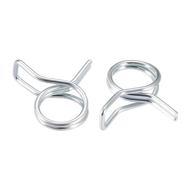 SOURCING MAP Collier Serrage Ressort Double Fil Tuyau 6mm Pince à ...