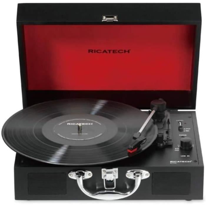 Rtt25 Tourne-Disque - Tourne-Disque Portable Léger Avec Haut-Parleurs ... Rtt25 Tourne-Disque - Tourne-Disque Portable Léger Avec Haut-Parleurs ...