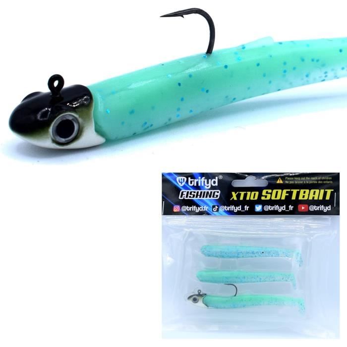 ® Fishing - Leurre Souple Xt10 De 10 Cm Pour Peche Du Brochet Et ...