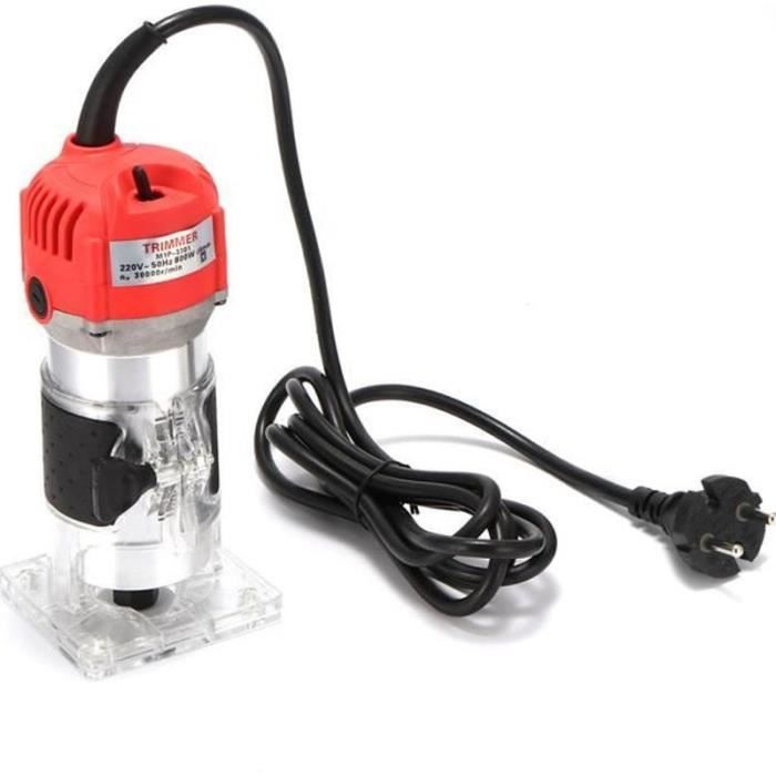 CBER20529-Affleureuse Fraise électronique professionnelle pour bords ...