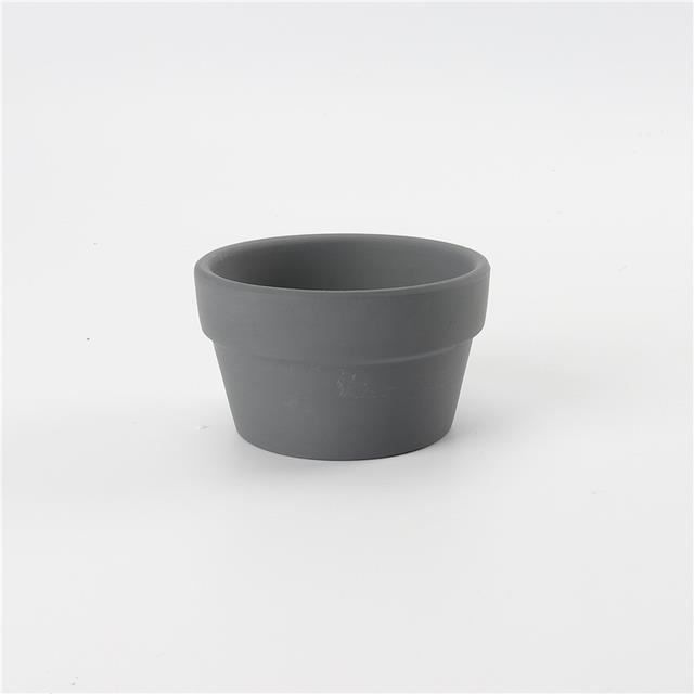 POT DE FLEUR,Greyy-11x7cm--Mini Pot de fleurs en terre cuite coloré ...