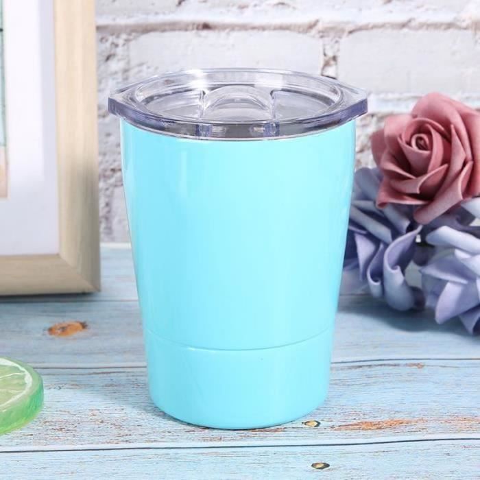 Fdit Tasse de café 8 oz Tasse à café à eau portable en acier inoxydable ... Fdit Tasse de café 8 oz Tasse à café à eau portable en acier inoxydable ...