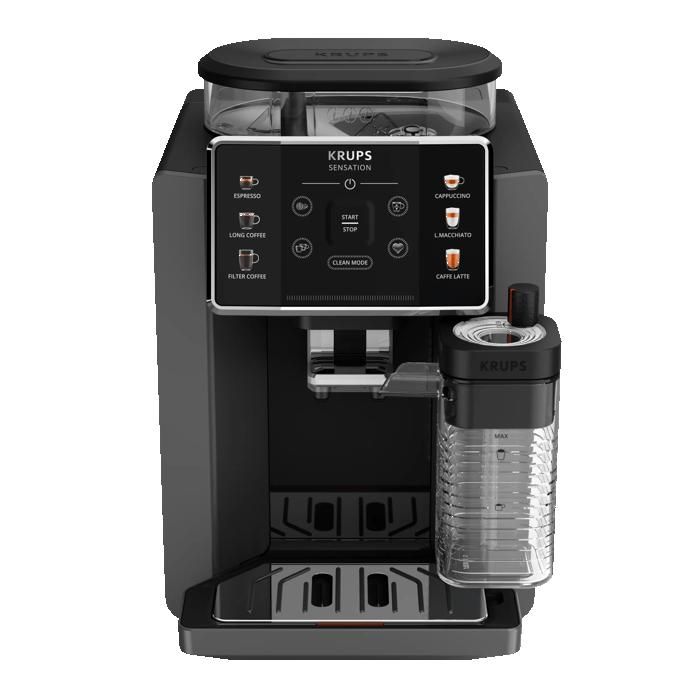 KRUPS Sensation Lait M85, Machine à café automatique, 3 recettes cafés ...