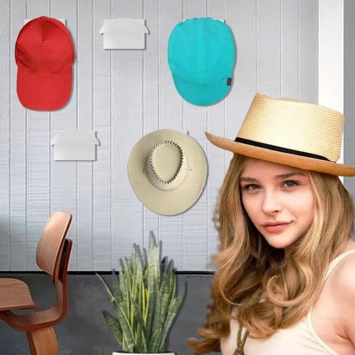 Porte-Placard | Porte-Chapeau Adhésif Avec Design Dissimulé Pour ...
