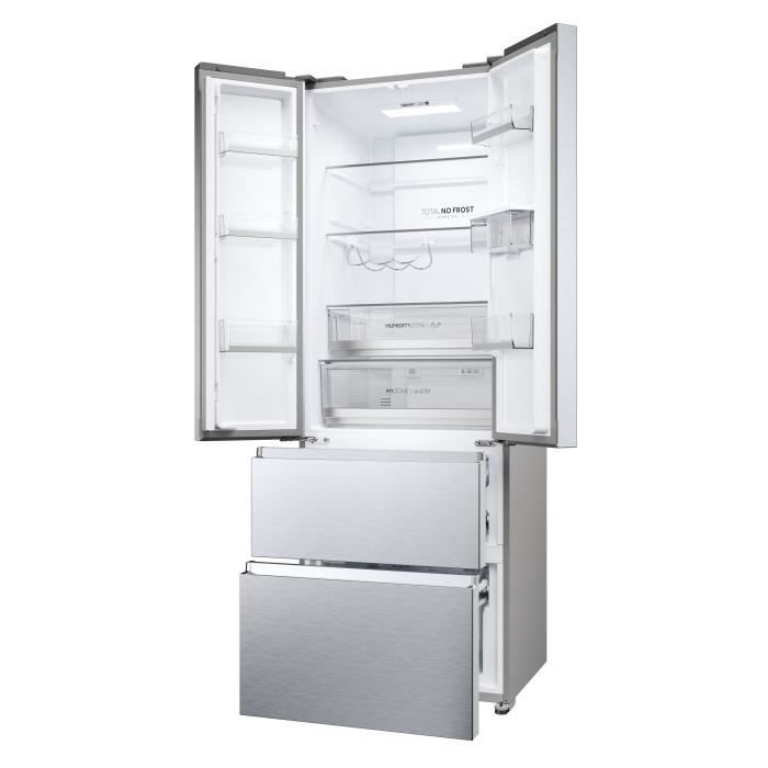 Réfrigérateur Multi-Portes - HAIER - HFR5720EWMG - Classe E - 477 L ...