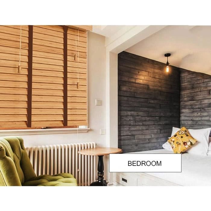 Stores Vénitiens En Bois Massif - For Intérieur Et Extérieur - 50x180cm ...