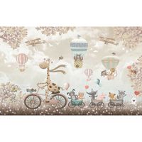 Décoration murale - HXA DECO - Tableau Jungle Jardin d'eden - 80x50 cm ...