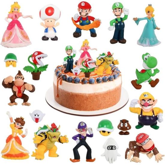 Figurine 18 Pièce Animation De Dessin Animé Mini Figurine Animation ...