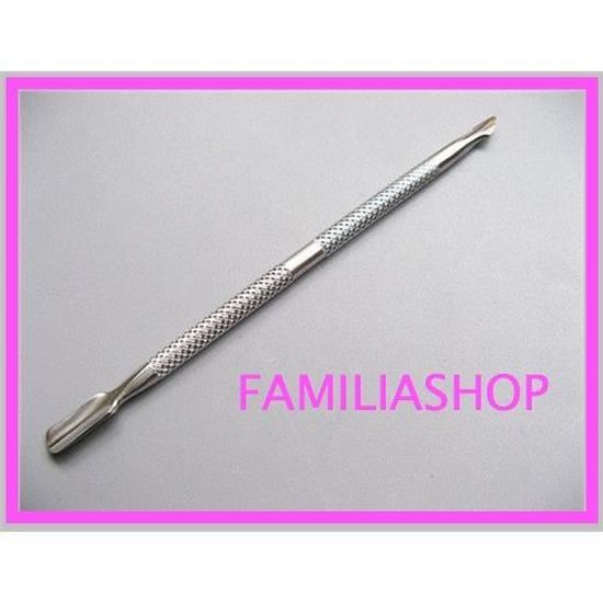 POUSSE REPOUSSE CUTICULE ACIER INOX Manucure - Cdiscount Au quotidien