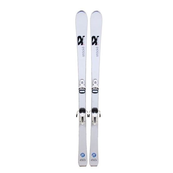 Ski Stockli alpha Scale + fixations - Cdiscount Sport