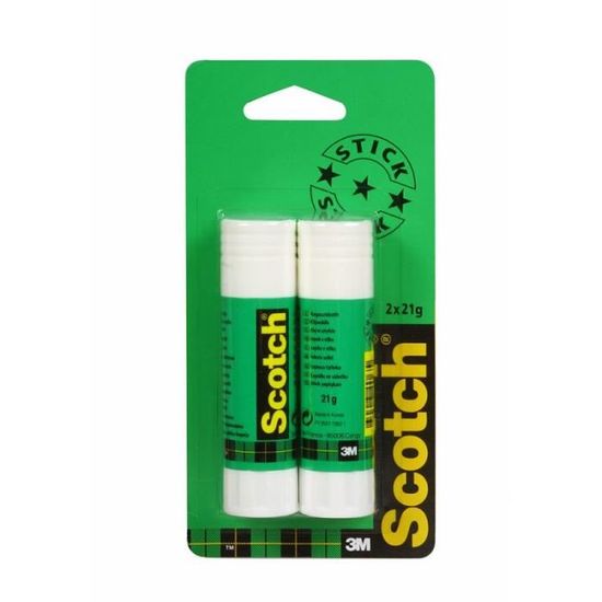 Scotch - Colle bâton stick économique 21g blanc - Lot de 2 - Cdiscount ...