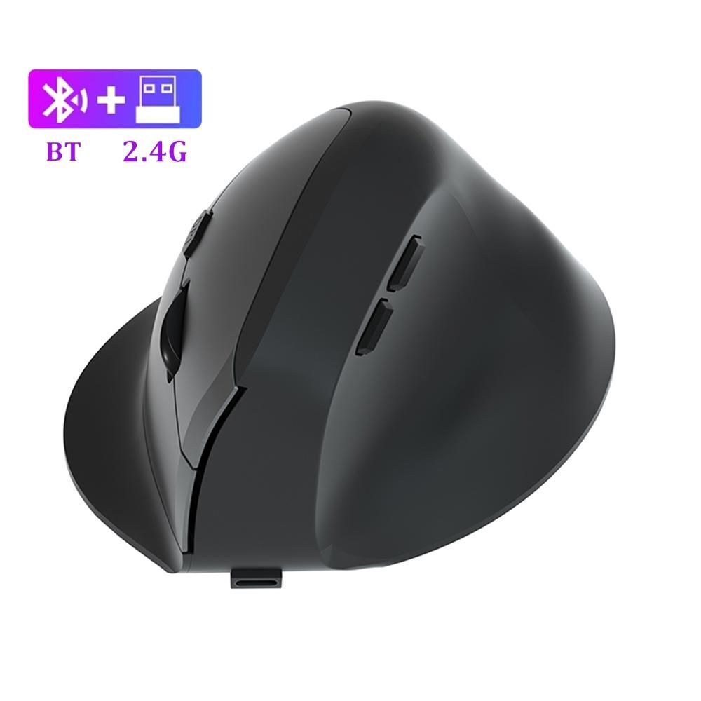 Souris Bluetooth souris verticale ergonomique 2.4G souris optique sans ...