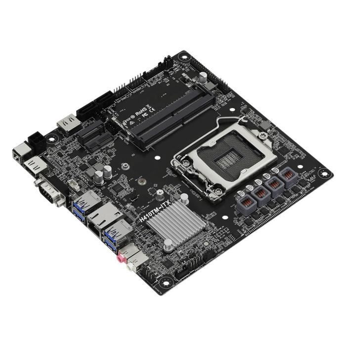 Carte mre ASRock H410TM-ITX Mini-ITX DDR4 LGA 1200 Mini-ITX - Cdiscount ...