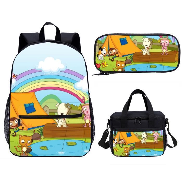 17 pouces Cartable Fille Primaire - 31x14x45cm - Enfant Scolaire Sac D ...