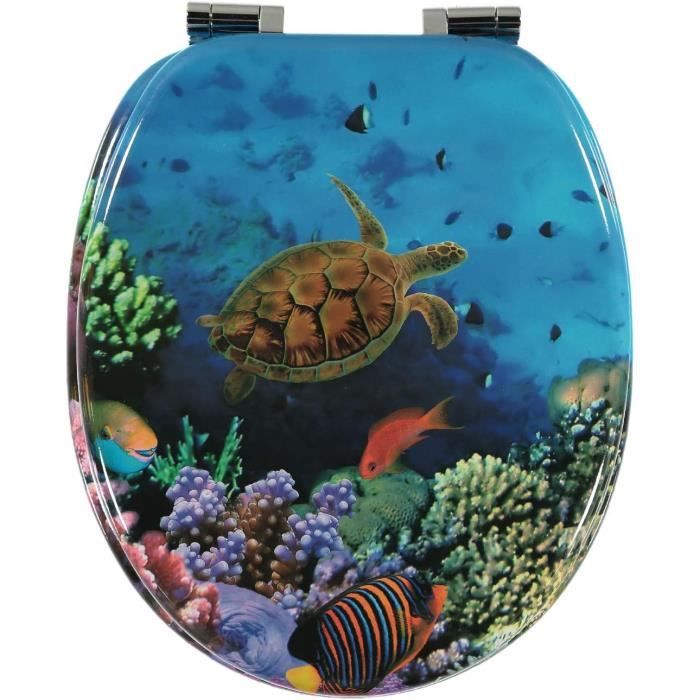 Abattant Wc Avec Frein De Chute - Lunette Wc Dans De Nombreux Motifs ...