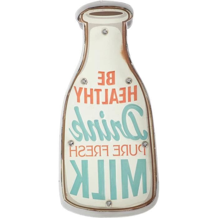 Être Sain Boisson Signe de: Affiche de Plaque Murale en Métal Vintage ...