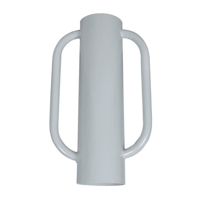 Bonne qualité - Pilon à poteau de clôture - avec poignées Acier Jardin ...