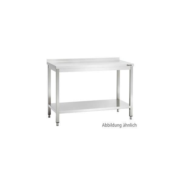 Table de travail avec dosseret et étagère intermédiaire L 1800 ...