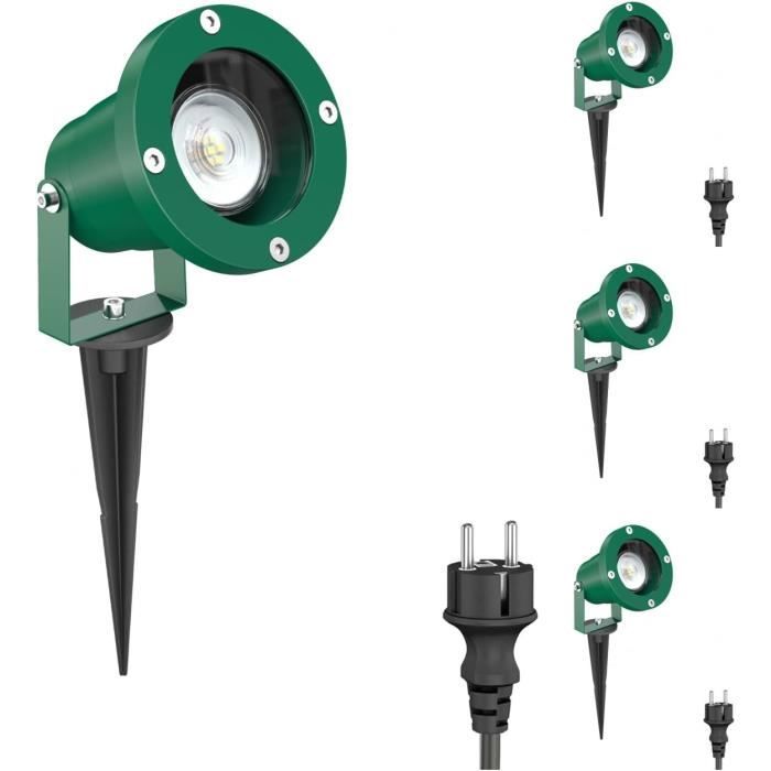 4X Projecteur De Jardin Duk Avec Piquet De Terre Pour L'Extérieur, Ip65 ...