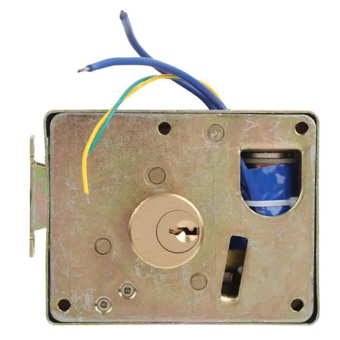 DEX YOSOO Serrure électrique DC 12V Electric Lock, AntiTheft Lock with ...