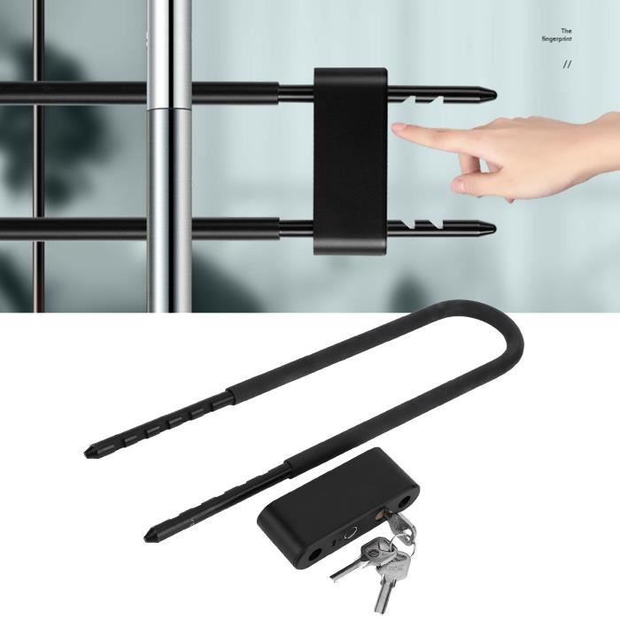 Cikonielf Serrure en U U‑Shaped Lock, USB Charging 360° Semiconductor ...