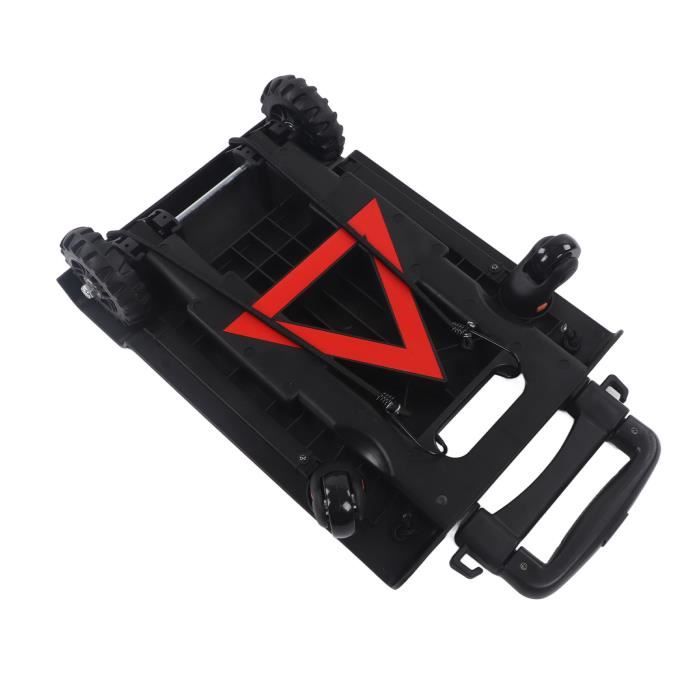 SAL Chariot pliant à 4 roues Diable Pliable, Chariot à Roulettes ...