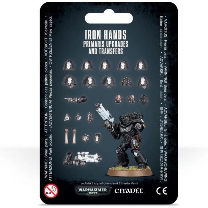 Figurine Warhammer 40k Games Workshop - Iron Hands Primaris Upgrades ...