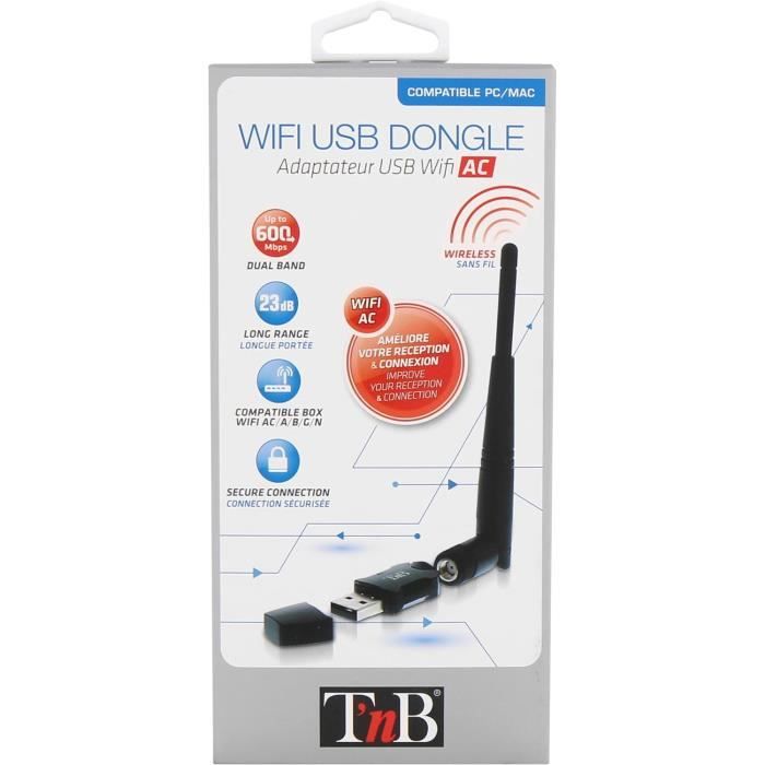 Clé Wi-FI AC 600 Mbps avec antenne détachable - Cdiscount Informatique