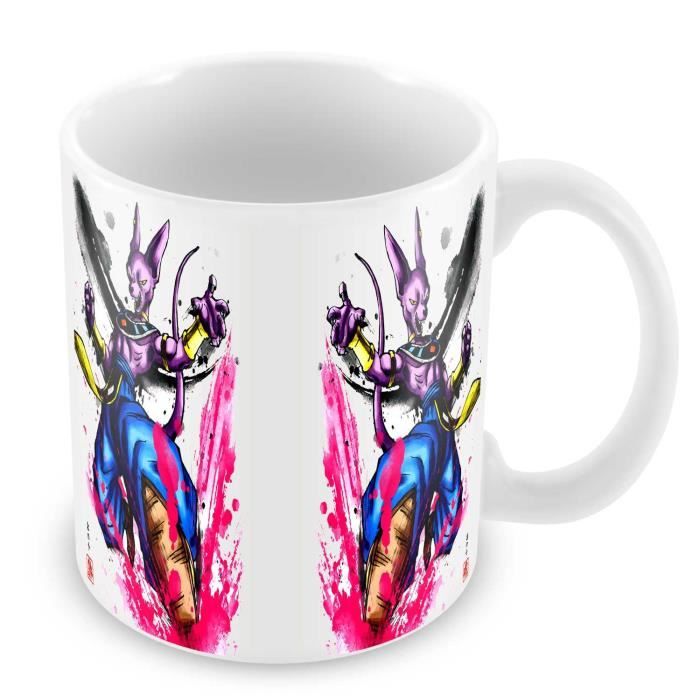 Mug - GENERIQUE - Beerus - Céramique - Couleurs éclatantes - Compatible ...
