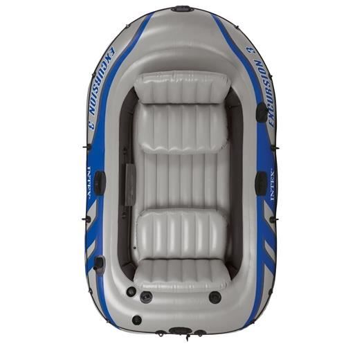 Lot Bateau gonflable Intex Excursion 3 - Cdiscount Jeux - Jouets