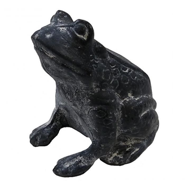 Objet décoratif - L'HERITIER DU TEMPS - Mini Statue Grenouille - Fonte ...