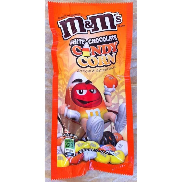 M&M's Candy Corn 42g - Chocolat blanc et sucre de canne - Cdiscount Au ...