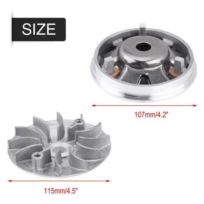 Kit Complet D'Assemblage De Variateur D'Embrayage De Moto Pour Rouleau De Scooter Gy6 125Cc ...