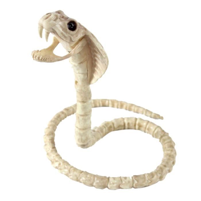 1 squelette d'Halloween modèle de serpent simulé pour la fête KIT DE ...