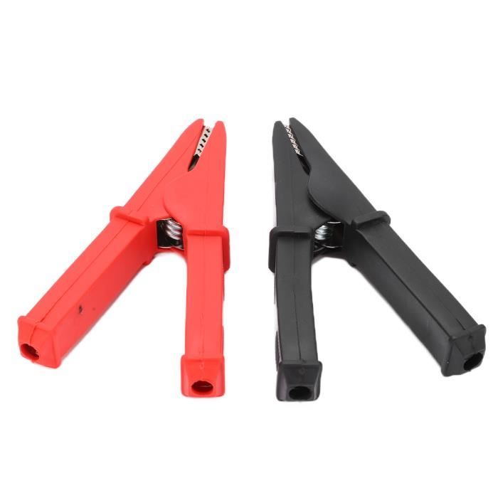 Qiilu Clip électrique U57 3000V pince électrique cuivre rouge résistant ...