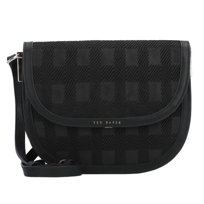 Ted Baker Cheket sac à bandoulière en cuir 23,5 cm 264759-black black ...