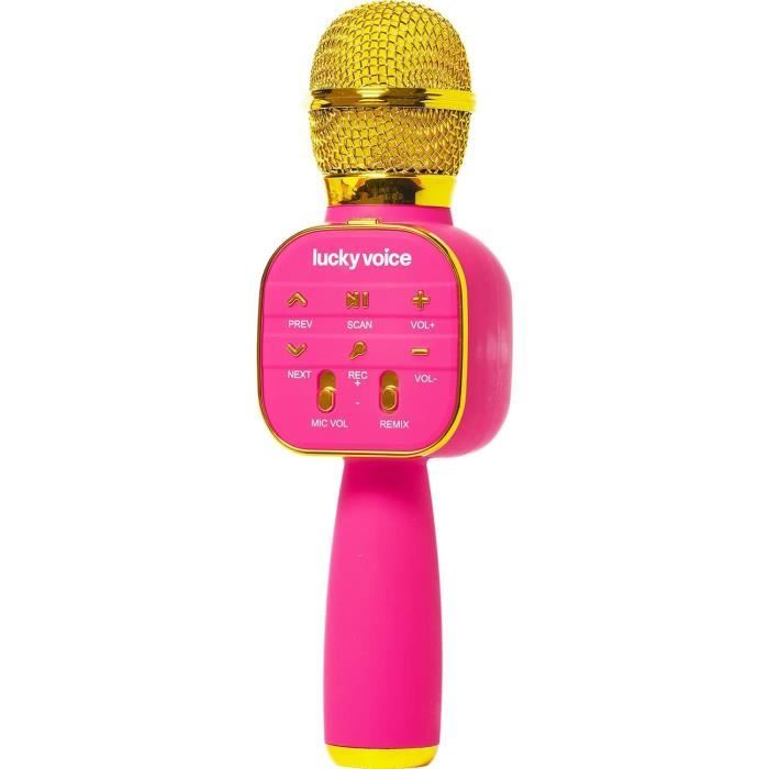 Microphone De Karaoké Bluetooth Sans Fil Avec Haut-Parleur Intégré ...