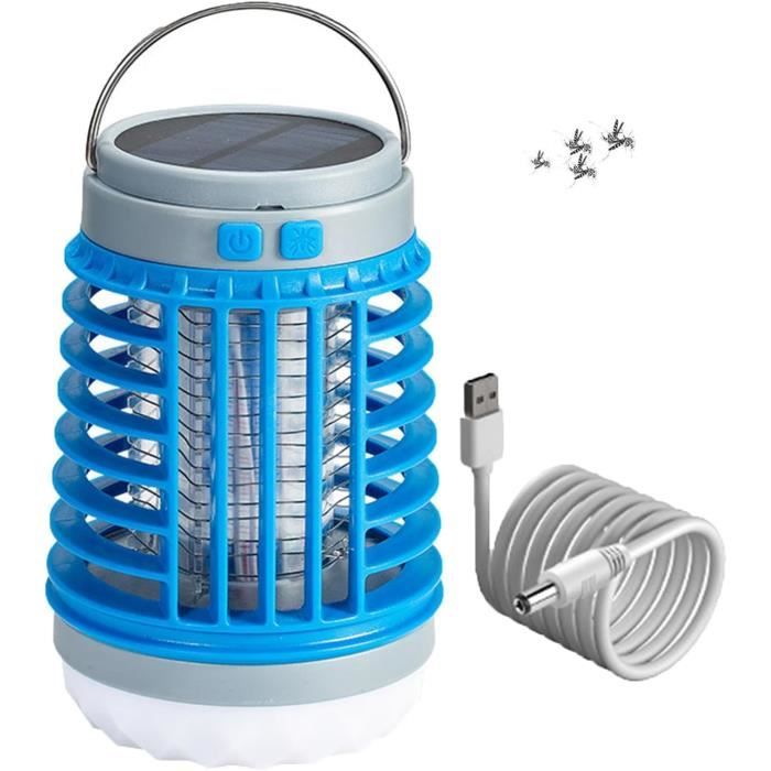 Lampe Anti-Moustique - Zap Guardian - Mosquito Solar - Rechargeable ...