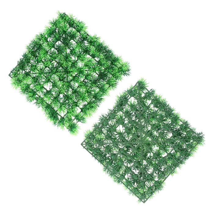 VGEBY Pelouse en gazon artificiel (épingle 81 Mailles)BHDK Tapis De Gazon Artificiel Pelouse ...