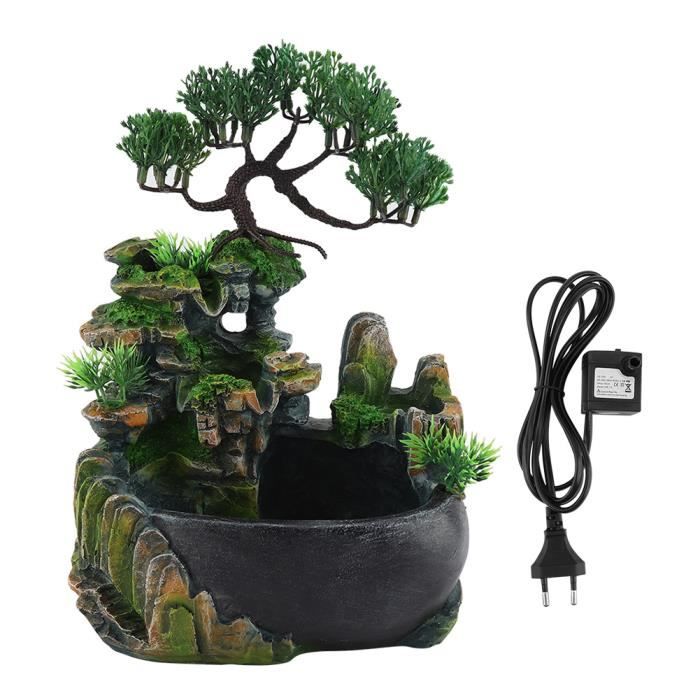 Cascade de fontaine de bureau Mini cascade de bureau fontaine Zen ...