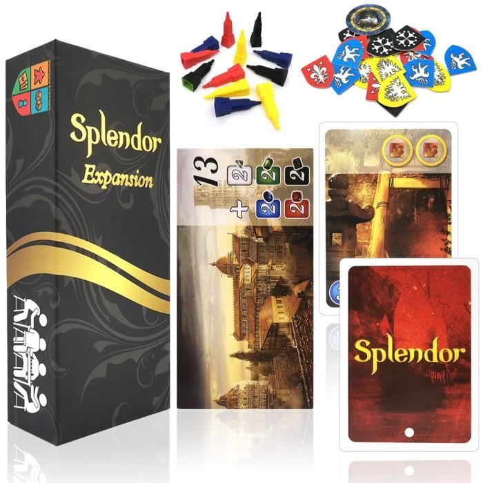 Splendor expansion -Jeu de société glory 2021 pour enfants et adultes ...