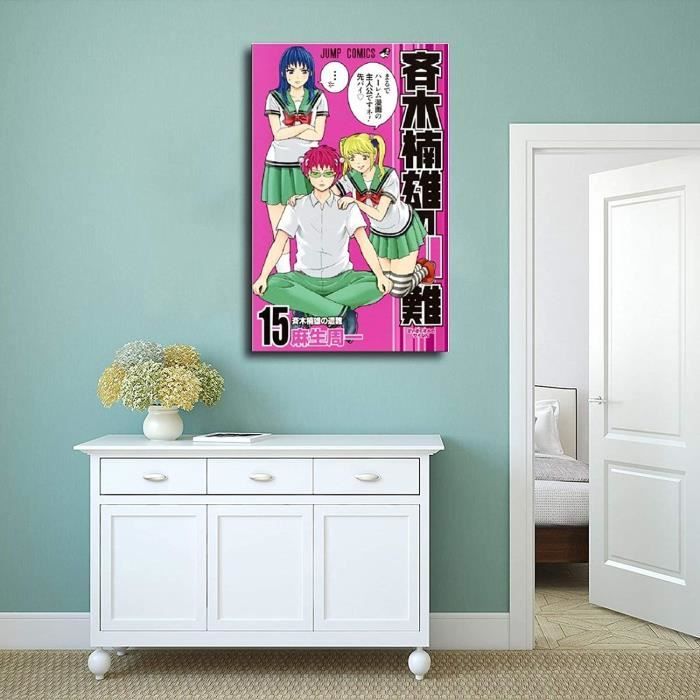 Posters Anime Saiki K Saiki Kusuo Teruhashi Kokomi Rifuta Imu Toile ...