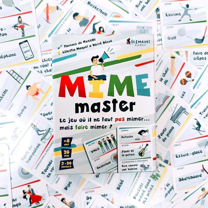 Jeu de Mime Réinventé pour 3 à 20 Joueurs dès 8 Ans, Fous Rires en ...