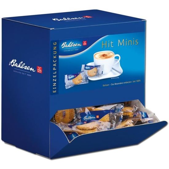 Bahlsen Hit Minis biscuits, 150 pièces par 6,5 g - Cdiscount Au quotidien