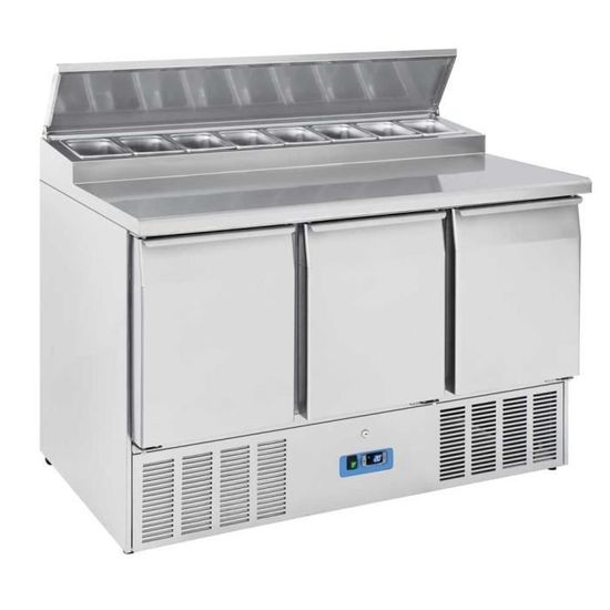 Table Réfrigérée - CRS - 93 A - 3 Portes GN1/1 - 390 Litres - Froid ...