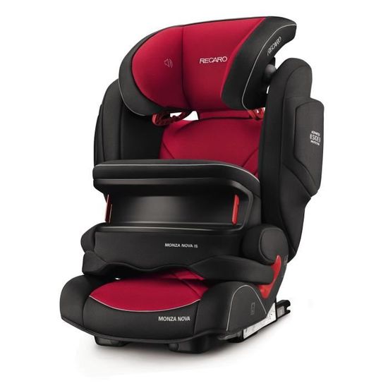 RECARO Siège Auto Monza Nova IS Seatfix Racing Red Le Groupe 1/2/3 ...