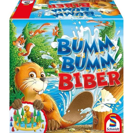 Schmidt Spiele Bumm Castor Action 3D Jeu pour Enfants,40618,Multicolore ...