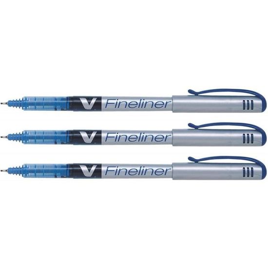 PILOT Lot de 3 Feutres fin SW-VPP V Fineliner pointe fine 0,5 409 ...